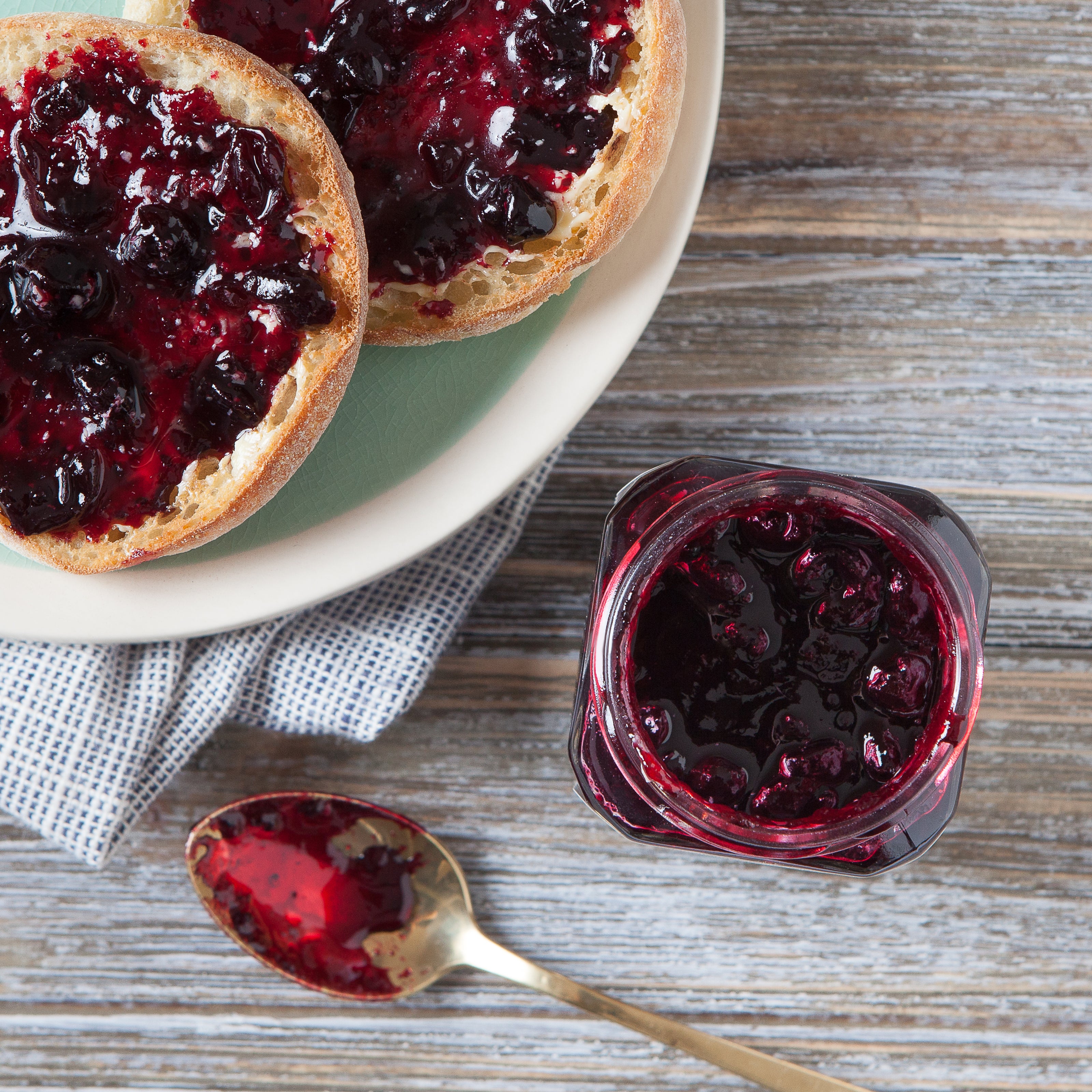 Wild Blue Huckleberry Fruit Spread