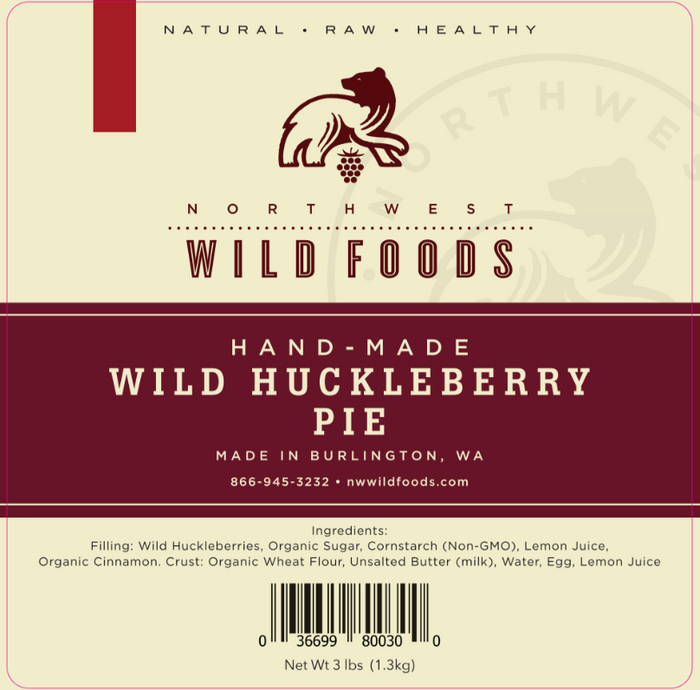 Wild Huckleberry Pie